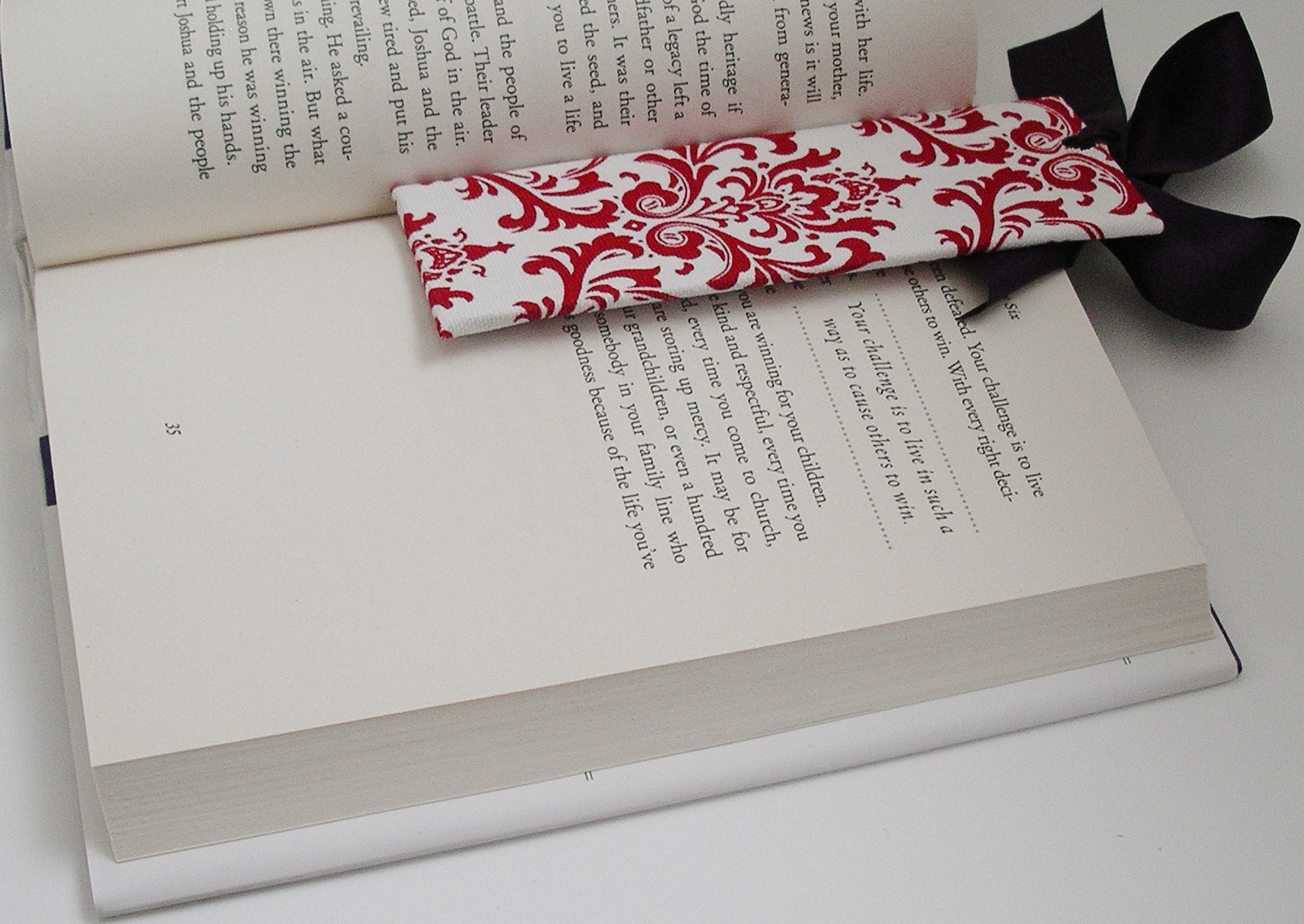 Bookmark The Date Bookmarkers/favors - Damask Design on Luulla